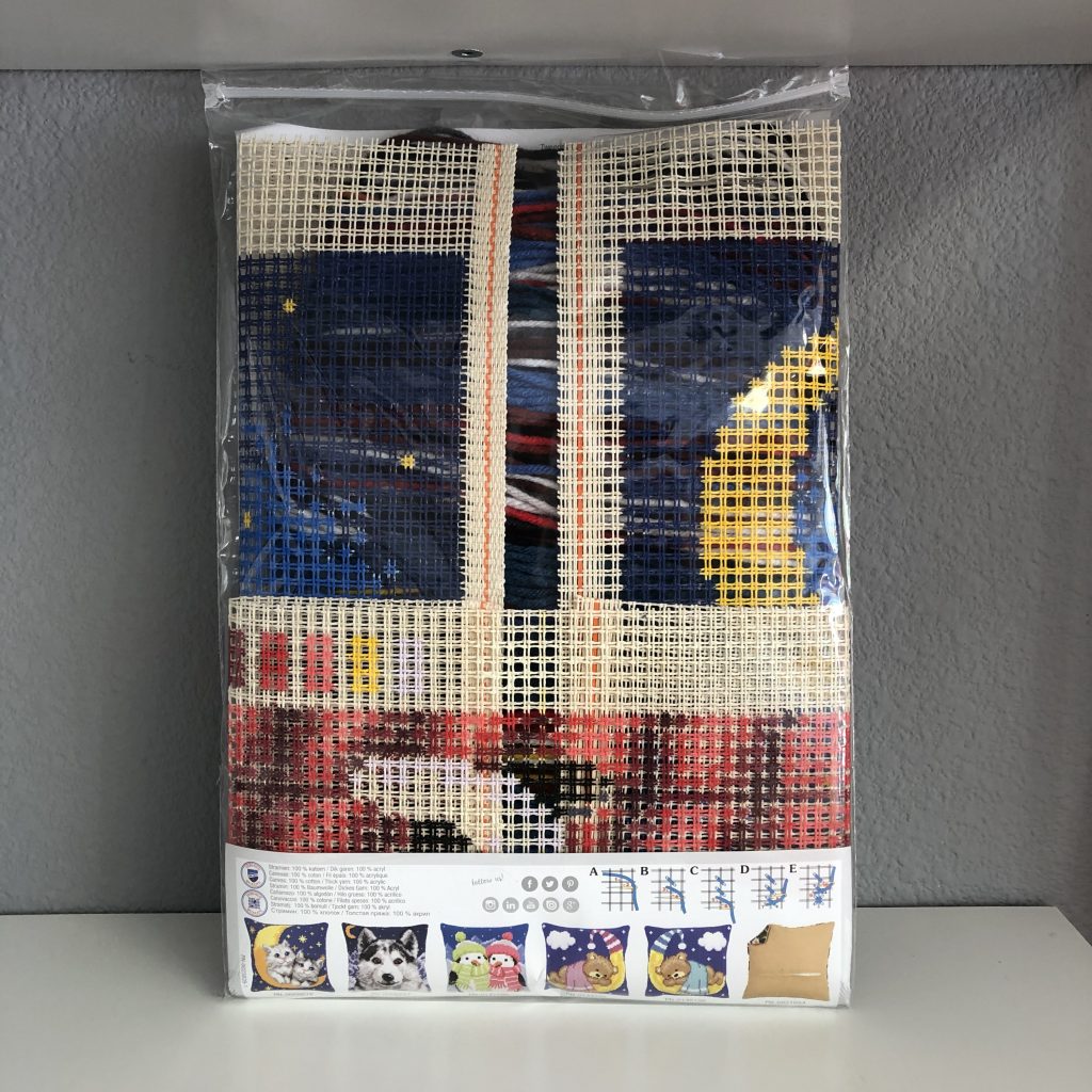 Vervaco Cross Stitch Cushion Kit Cats in the Night - Craftmar